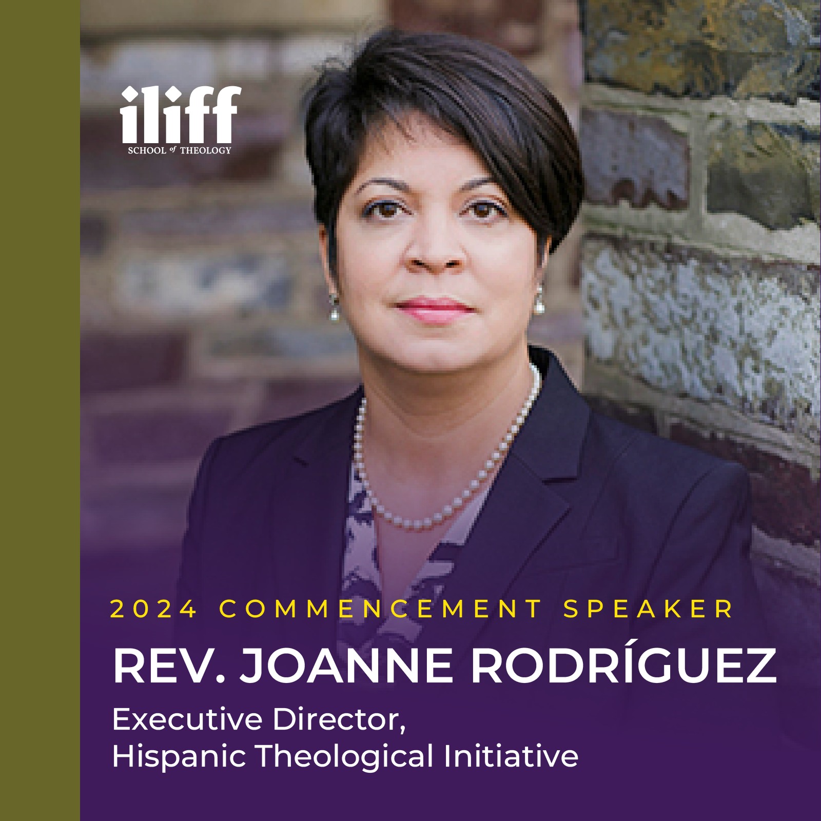 2024 Commencement Speaker & Honorary Degree Recipient – Joanne Rodríguez | Iliff School of Theology